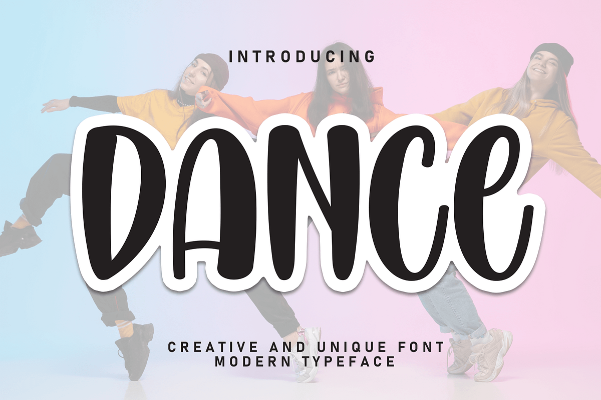 Dance Font - Neonpulse - Medium