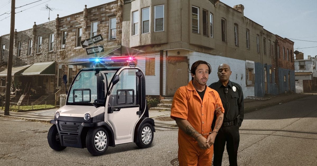 Awesomely Weird Alibaba Electric Vehicle of the Week: Tiny Cop Car | by ...