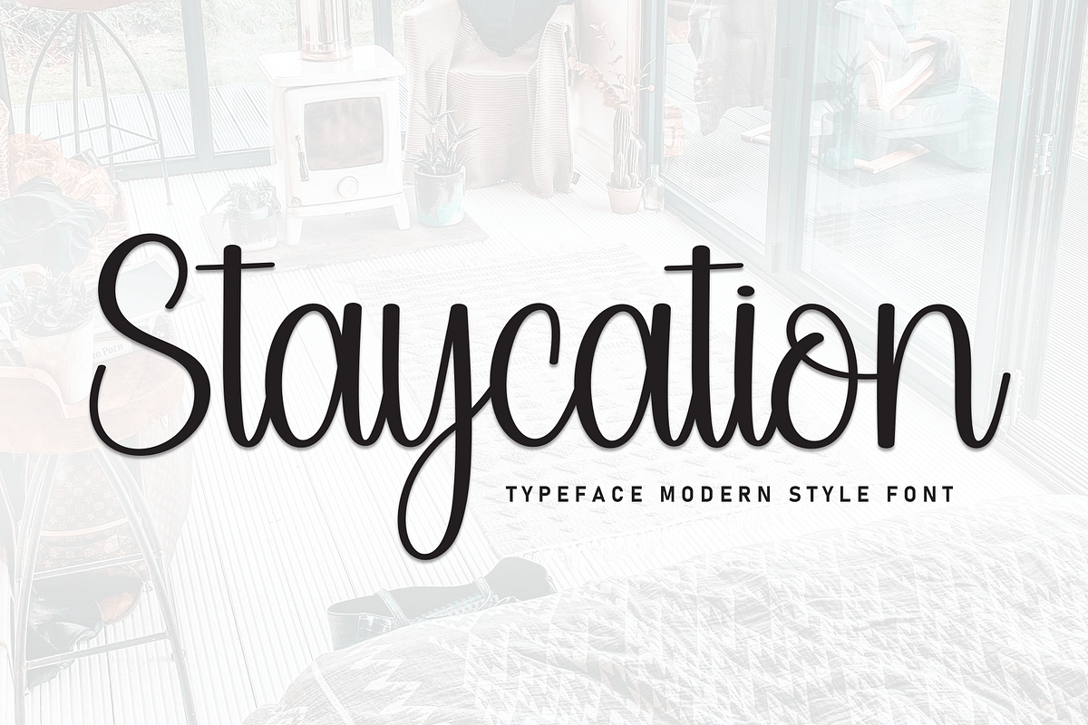 Staycation Font - Arttechtom - Medium