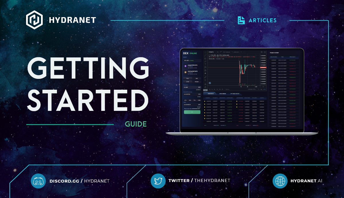 Guide — Getting started with the Hydranet DEX | by HYDRANET | HYDRANET | Medium