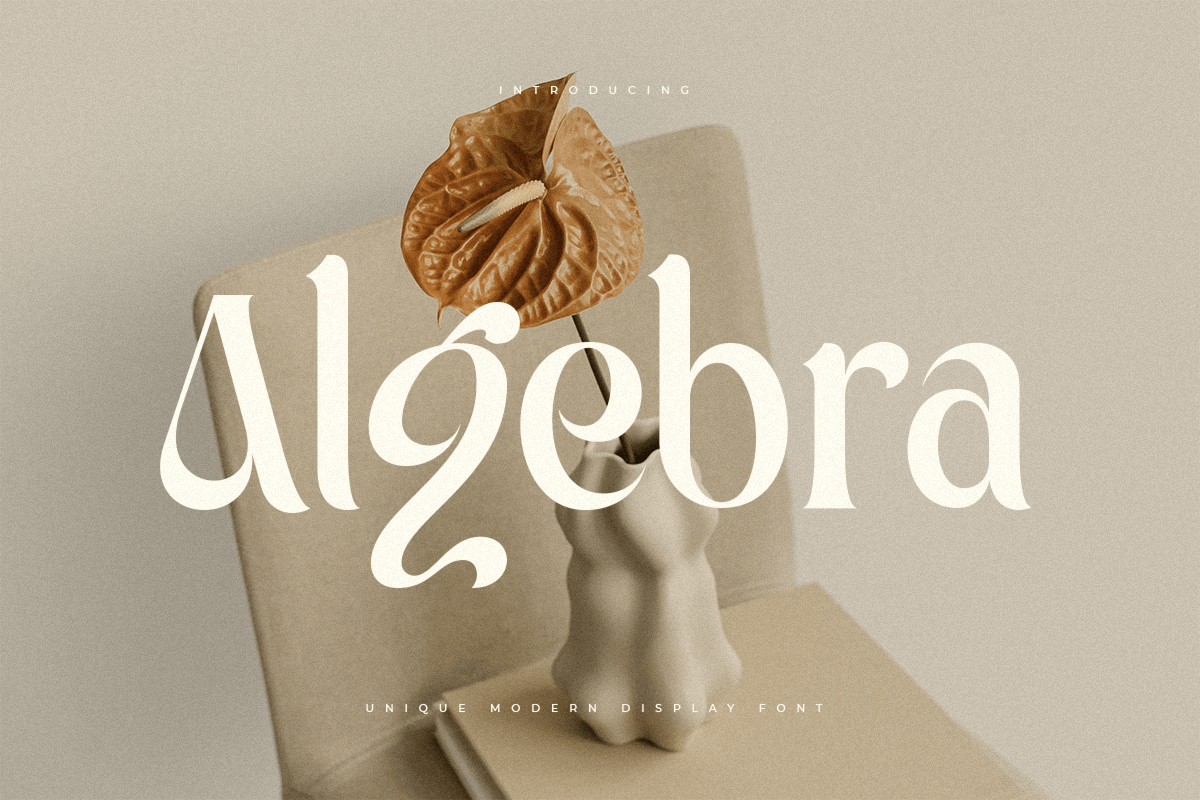 Algebra Font - Mindmason - Medium