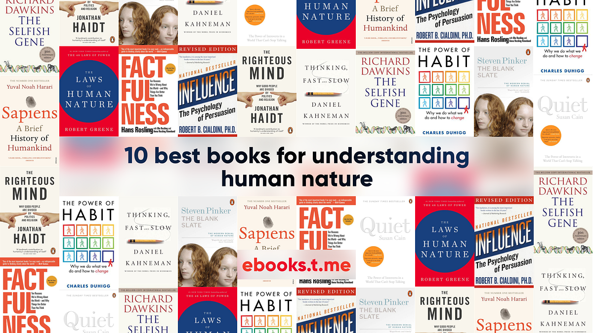 8 Best Books for Understanding Human Nature | by Literary Vault | Medium