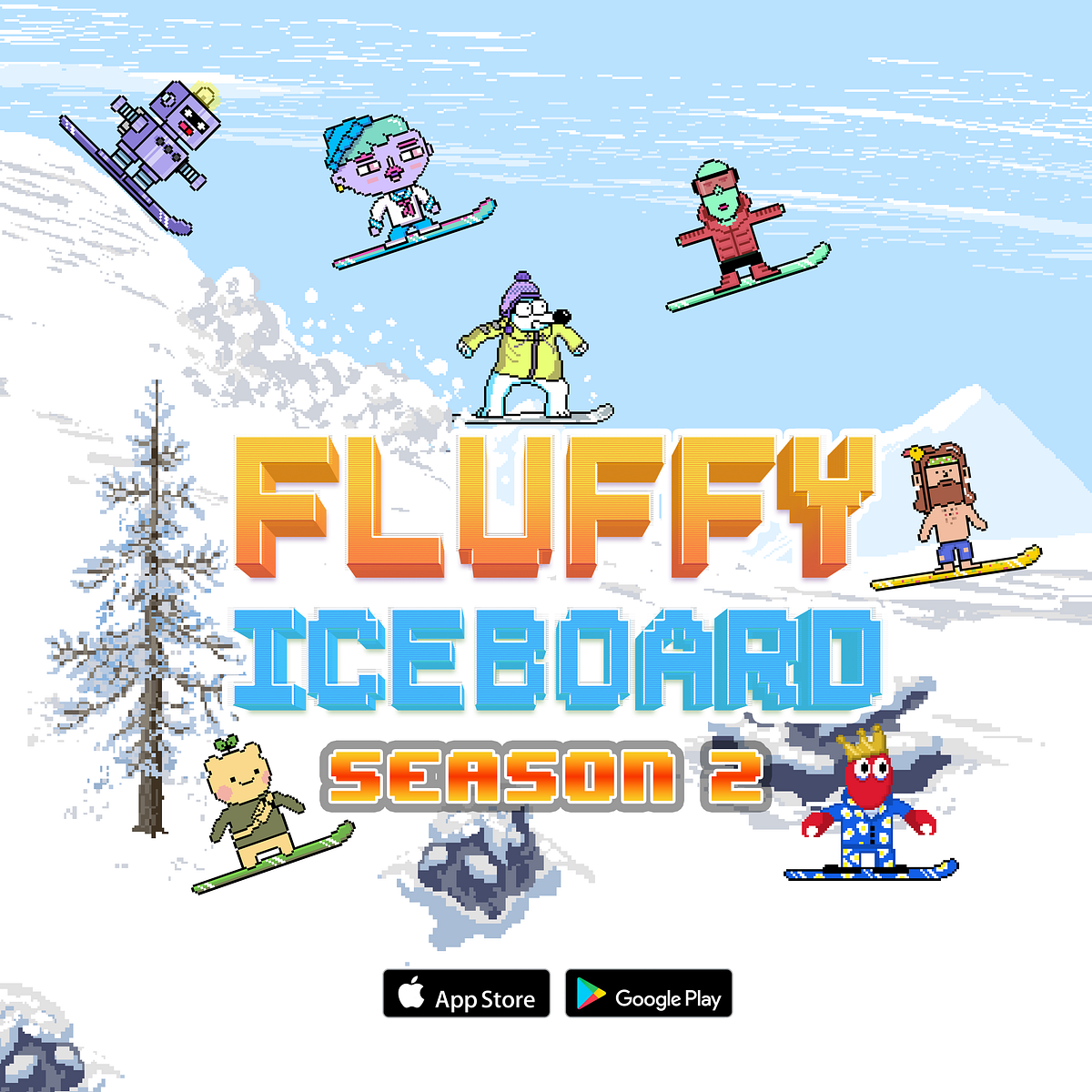 Fluffy Iceboard Mobile Game Season 2 — You can’t beat my community or ...