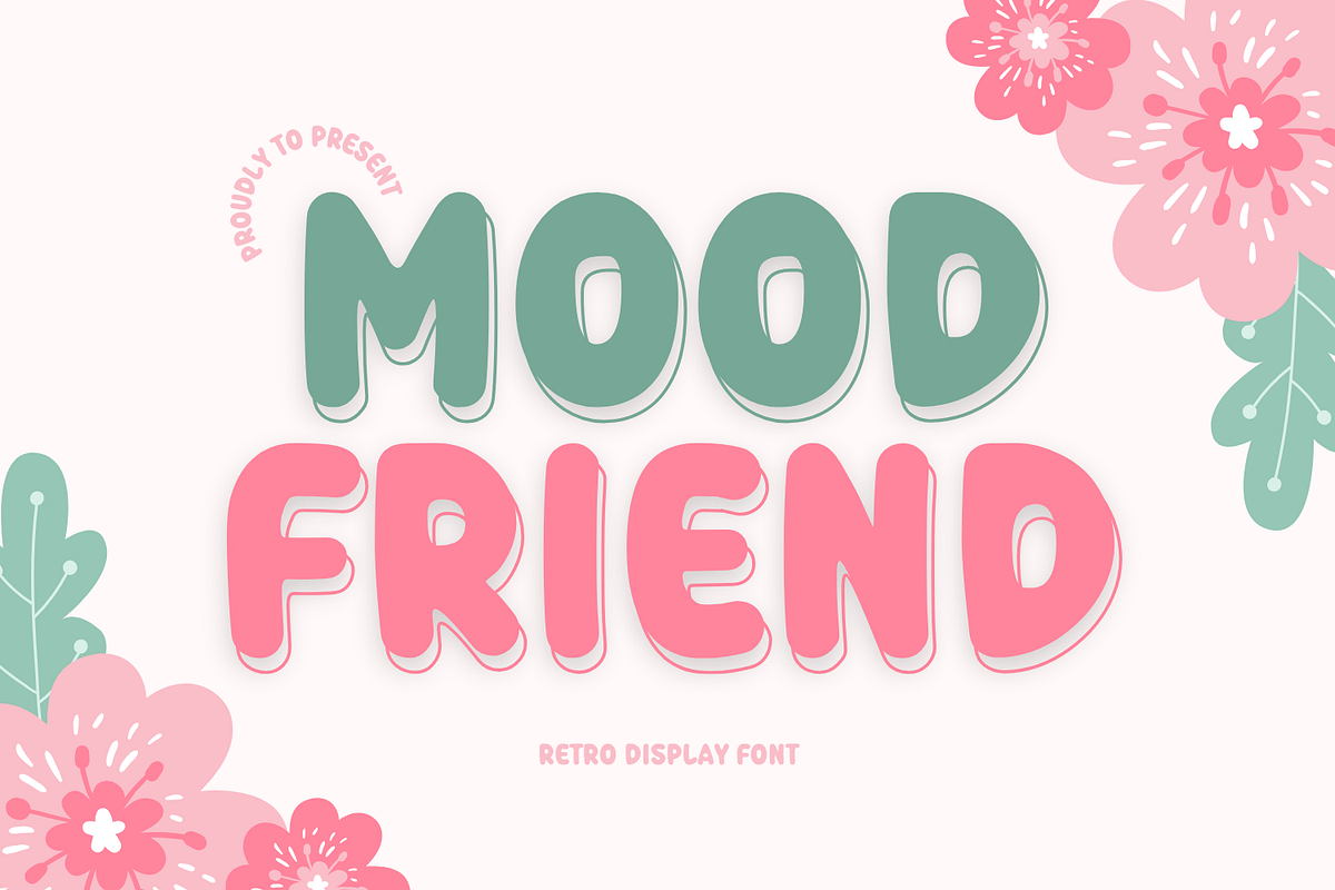 Mood Friend Font - Miamirabilis - Medium