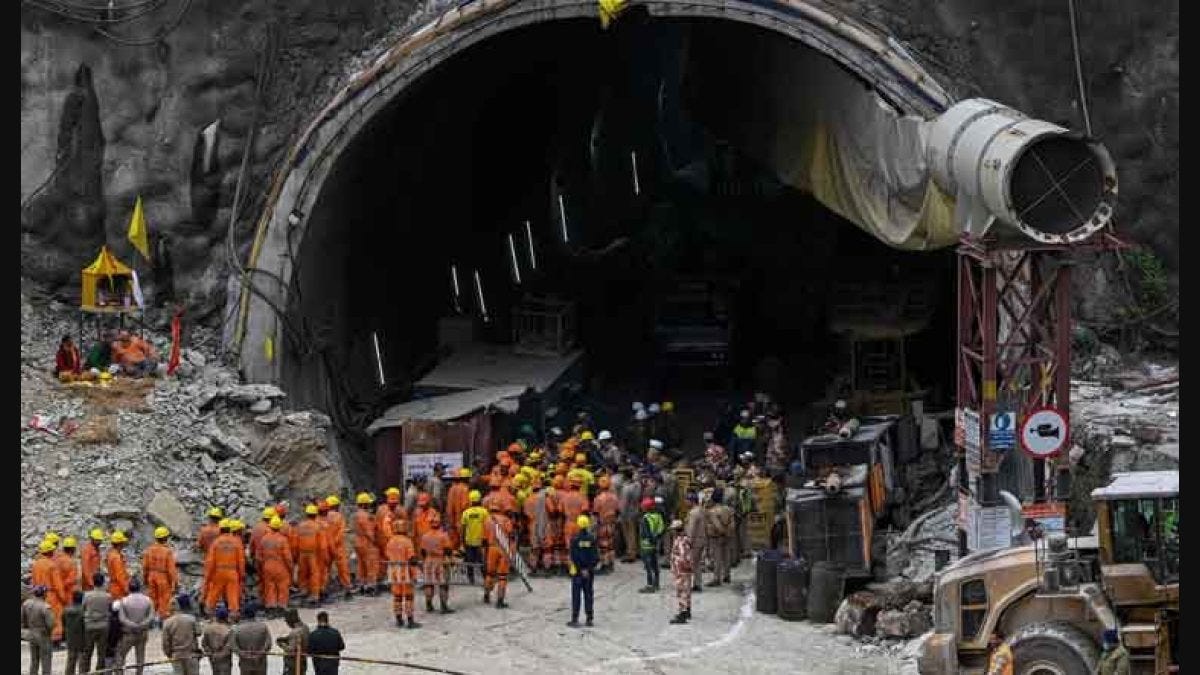 UTTARKASHI TUNNEL RESCUE OPERATION | by Saksham Dubey | Nov, 2023 | Medium