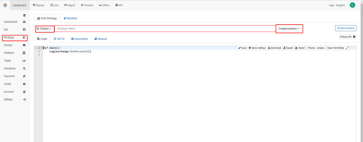 Quantitative trading strategy with price momentum analysis in Python | by FMZQuant | Medium
