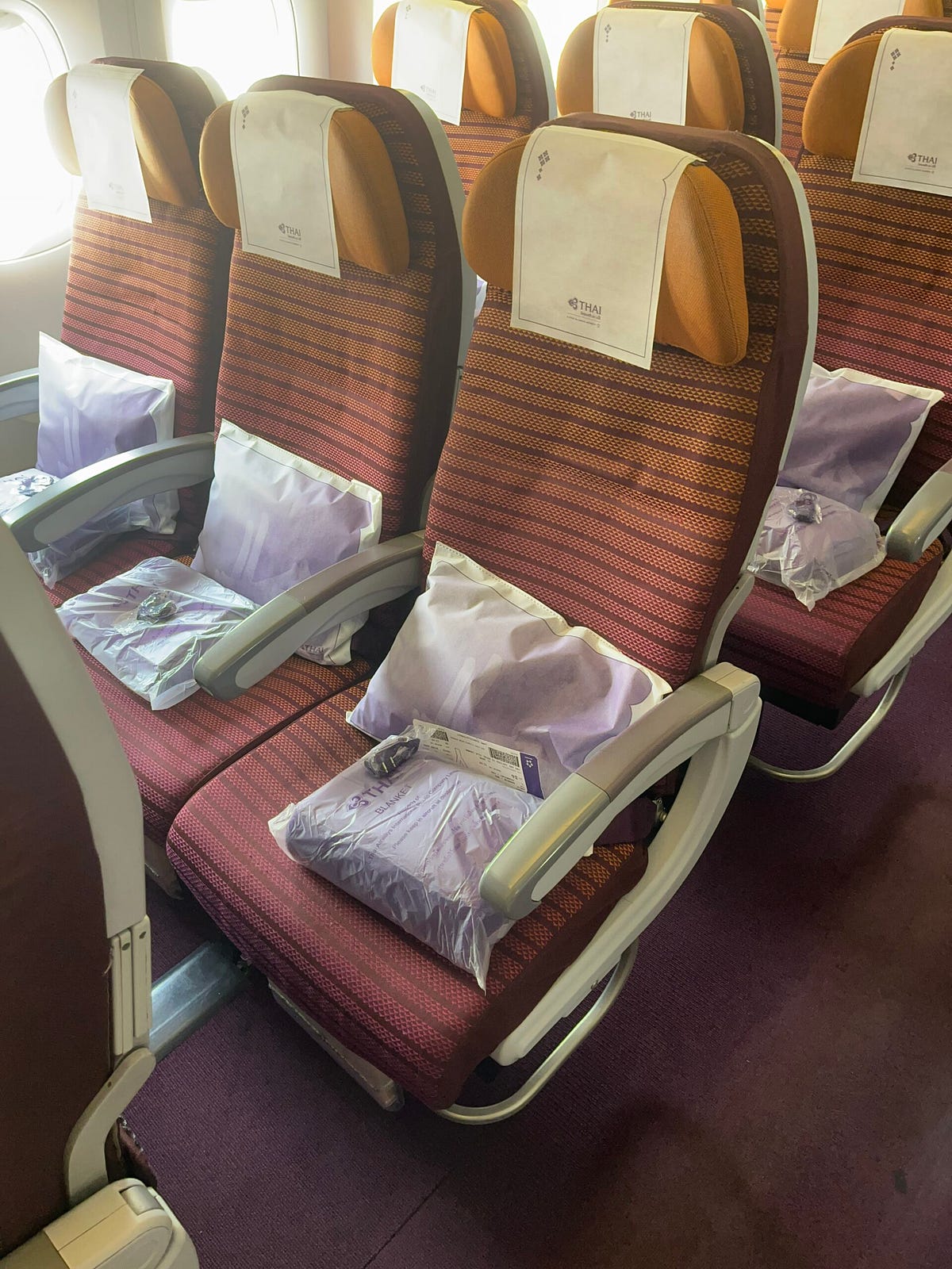 BKK — FRA Thai Airways Eco | by Am | Medium