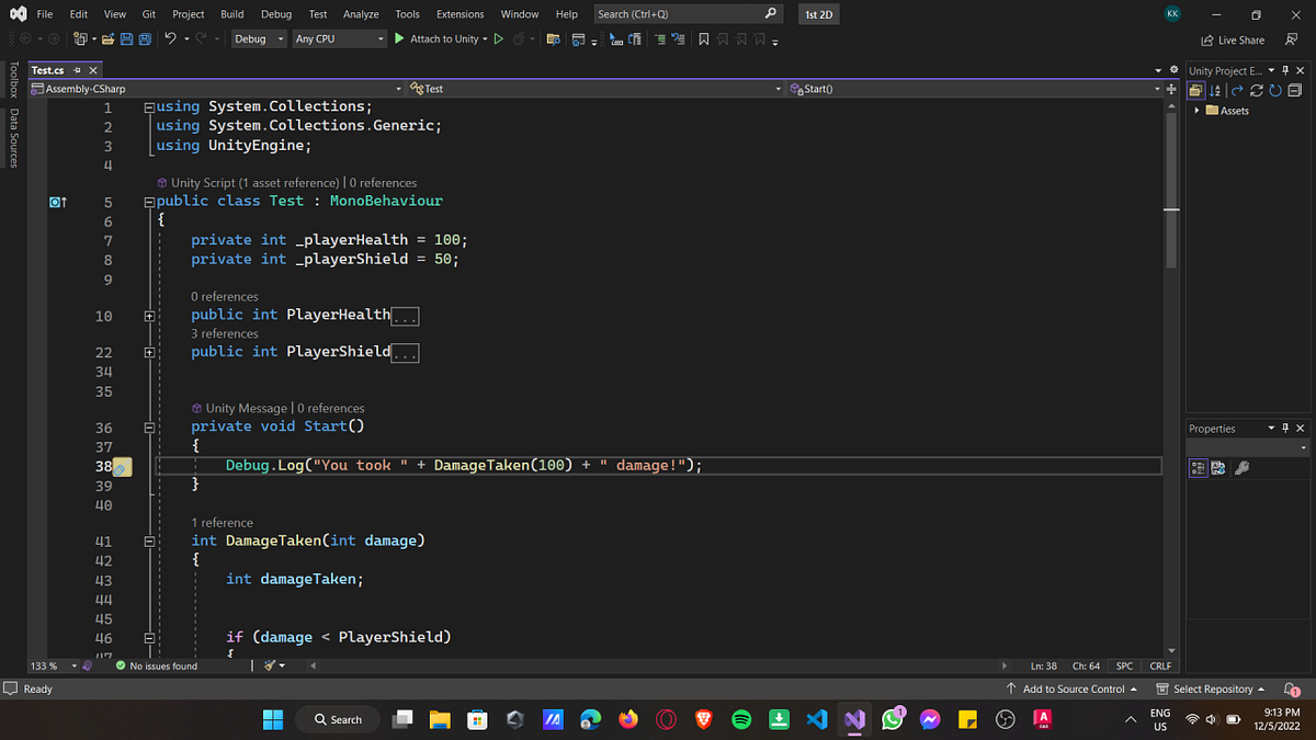 Conditional Statements And Its Use Cases In C For Unity By Karuna Ketan Medium