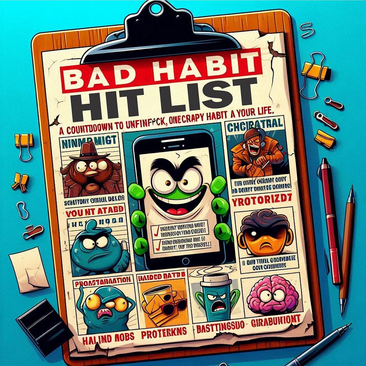 The Bad Habit Hit List: A Countdown to Unf*cking Your Life, One Crappy ...