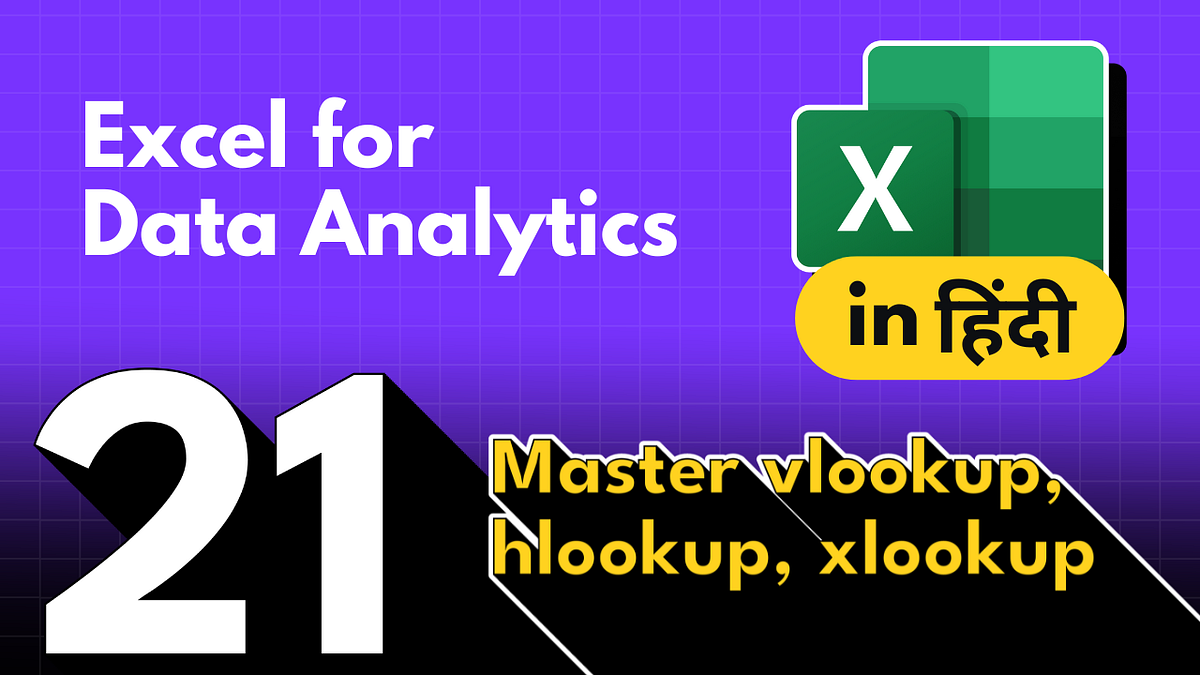 Mastering Lookup Functions in Excel: HLOOKUP, XLOOKUP and VLOOKUP Excel ...