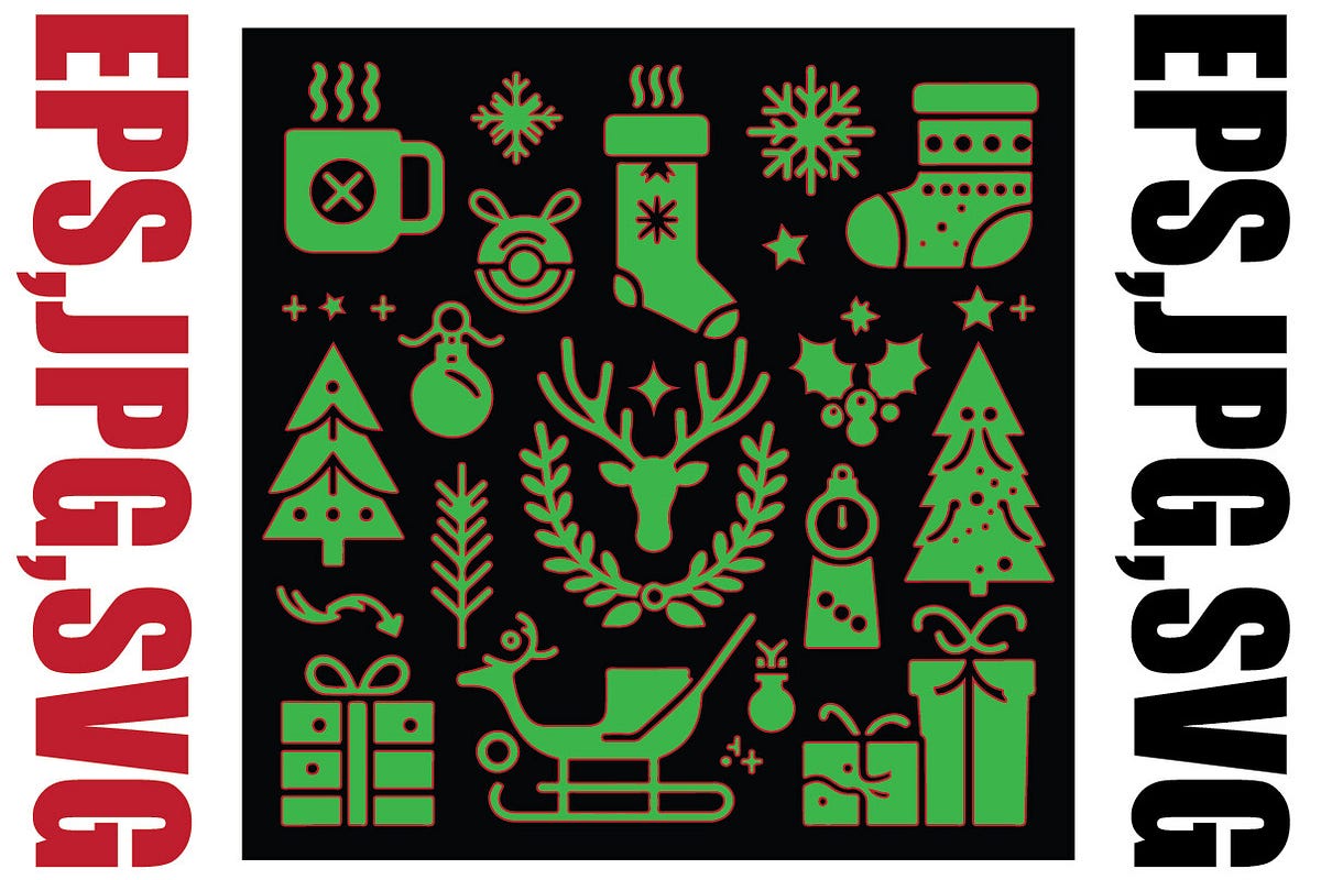 Christmas Vector Icons | by Echoeden | Sep, 2024 | Medium