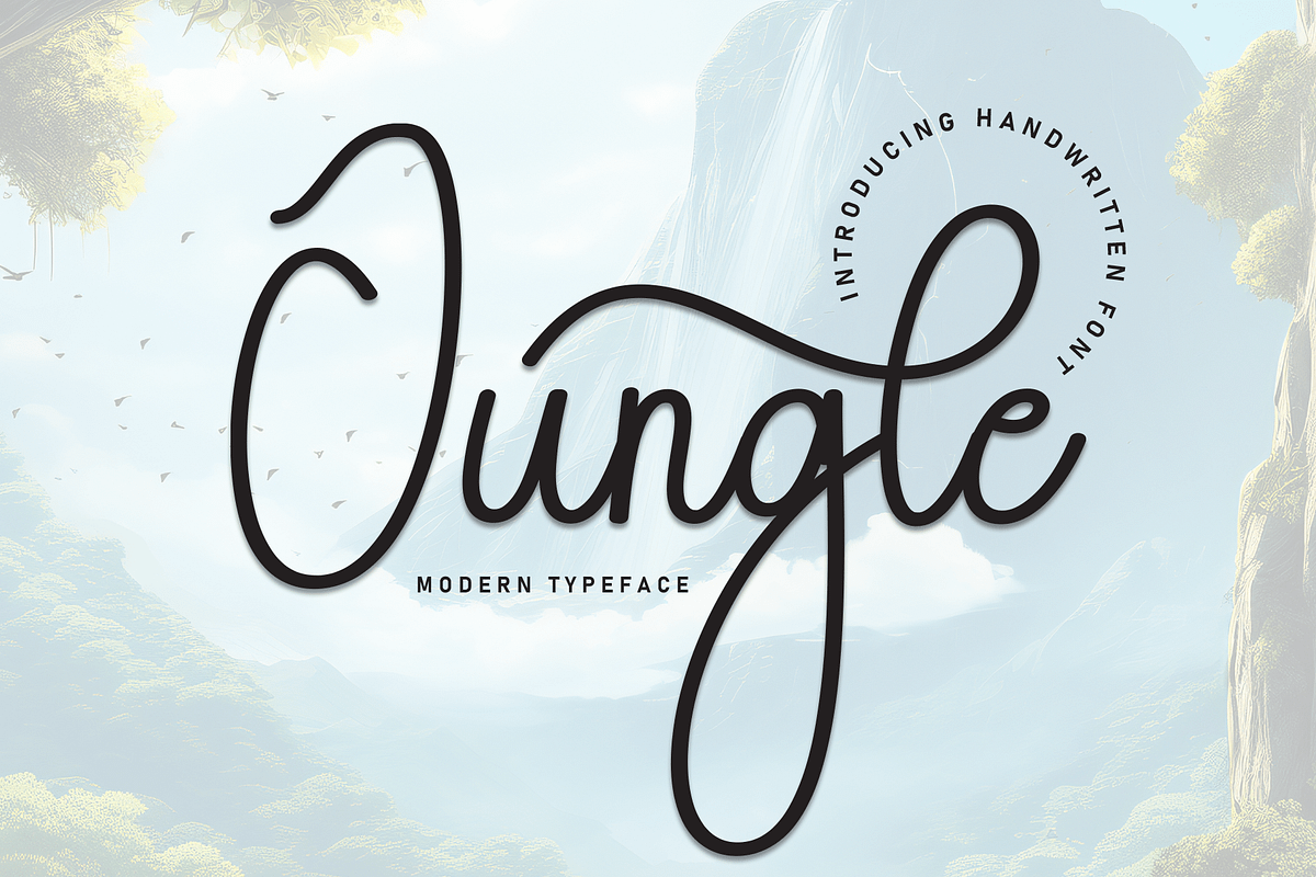 Jungle Font - Mindmason - Medium