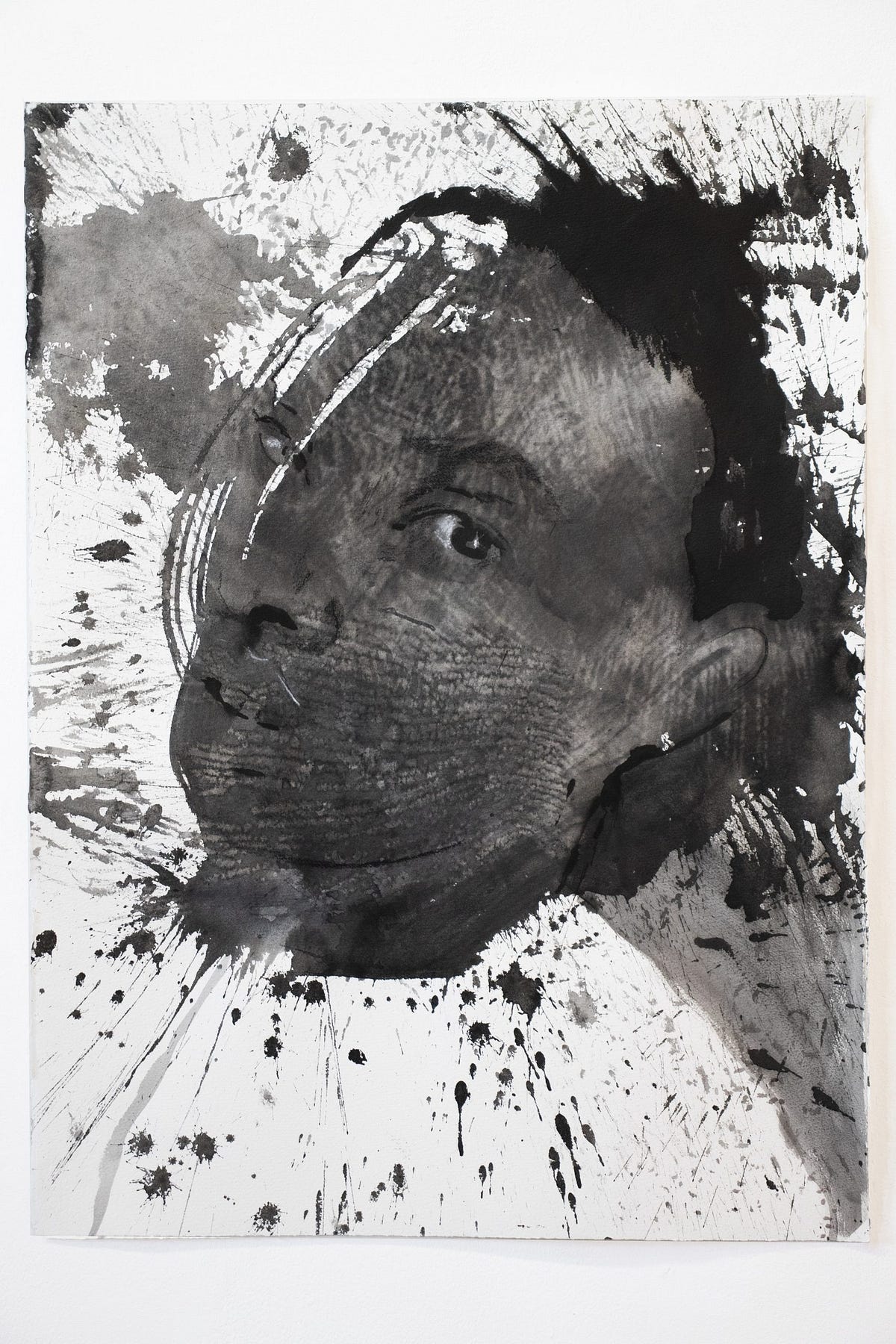 Owing to the Absence 5, ink on paper, 77x56cm | Bartosz Beda | Art ...