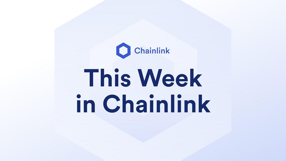 Chainlink BUILD成员现已突破25名｜周报 - Chainlink_CN - Medium