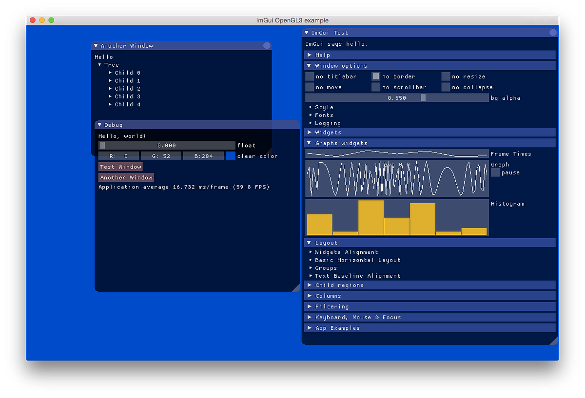The cimgui project. portable imgui in c | by Stephan D. | Medium