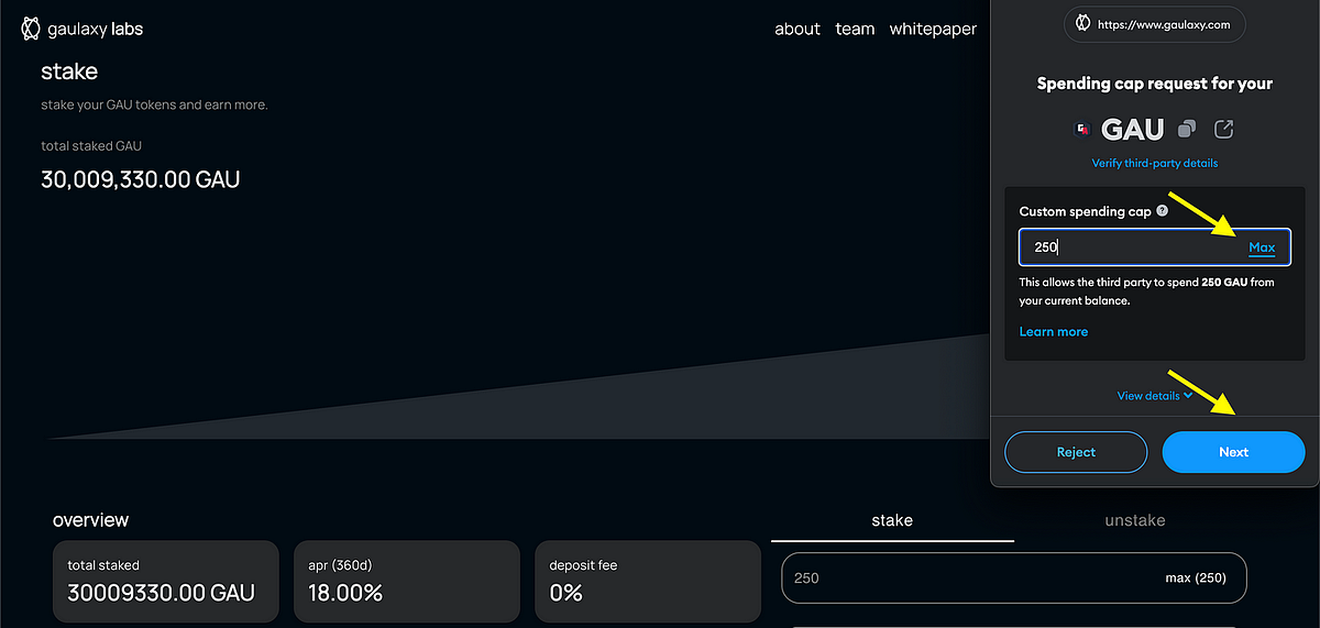 How to Stake GAU Token? A Step-by-Step Guide | by Kerem Büker ...