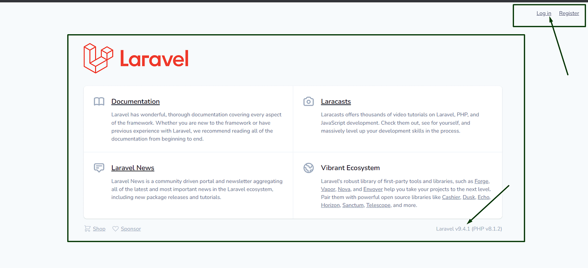 Menggunakan Auth Scaffold pada laravel 9 | by dz_dzaki | Medium