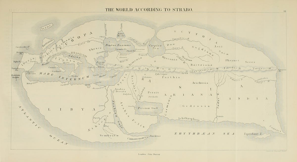 Strabo’s Geography — Mapping the world of the 1st Century CE | by Lewis ...