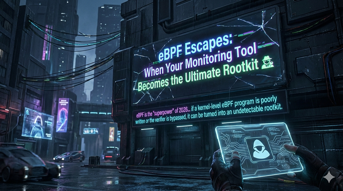 eBPF Escapes: When Your Monitoring Tool Becomes the Ultimate Rootkit 🕵️ | by InstaTunnel | Jan ...