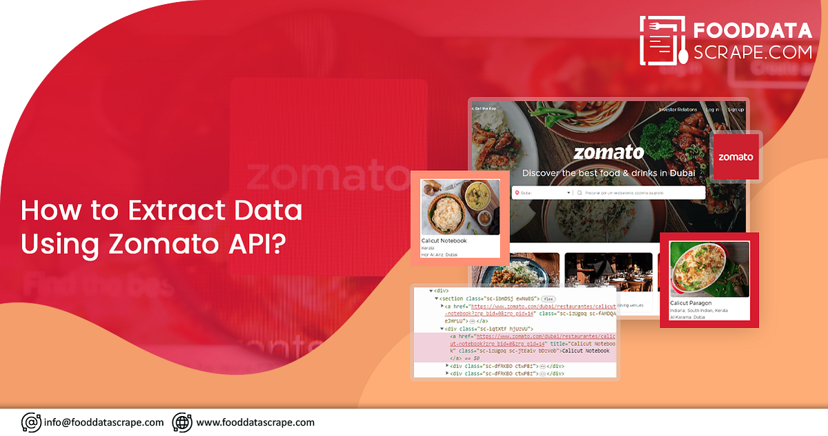 How To Extract Data Using Zomato API? | by Food Data Scrape | Medium