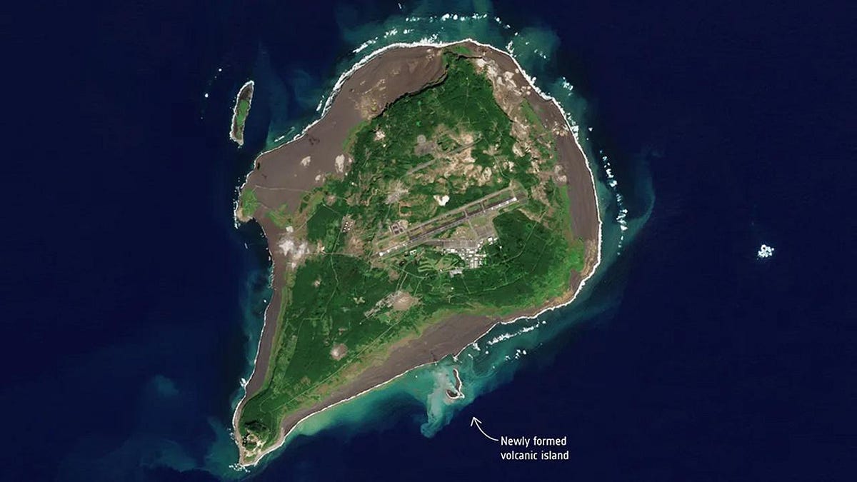 The island that appeared suddenly continues to grow | by Technopixel ...