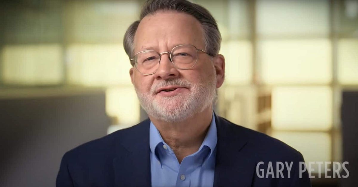 Michigan Senator Gary Peters Announces Retirement After Two Decades in ...