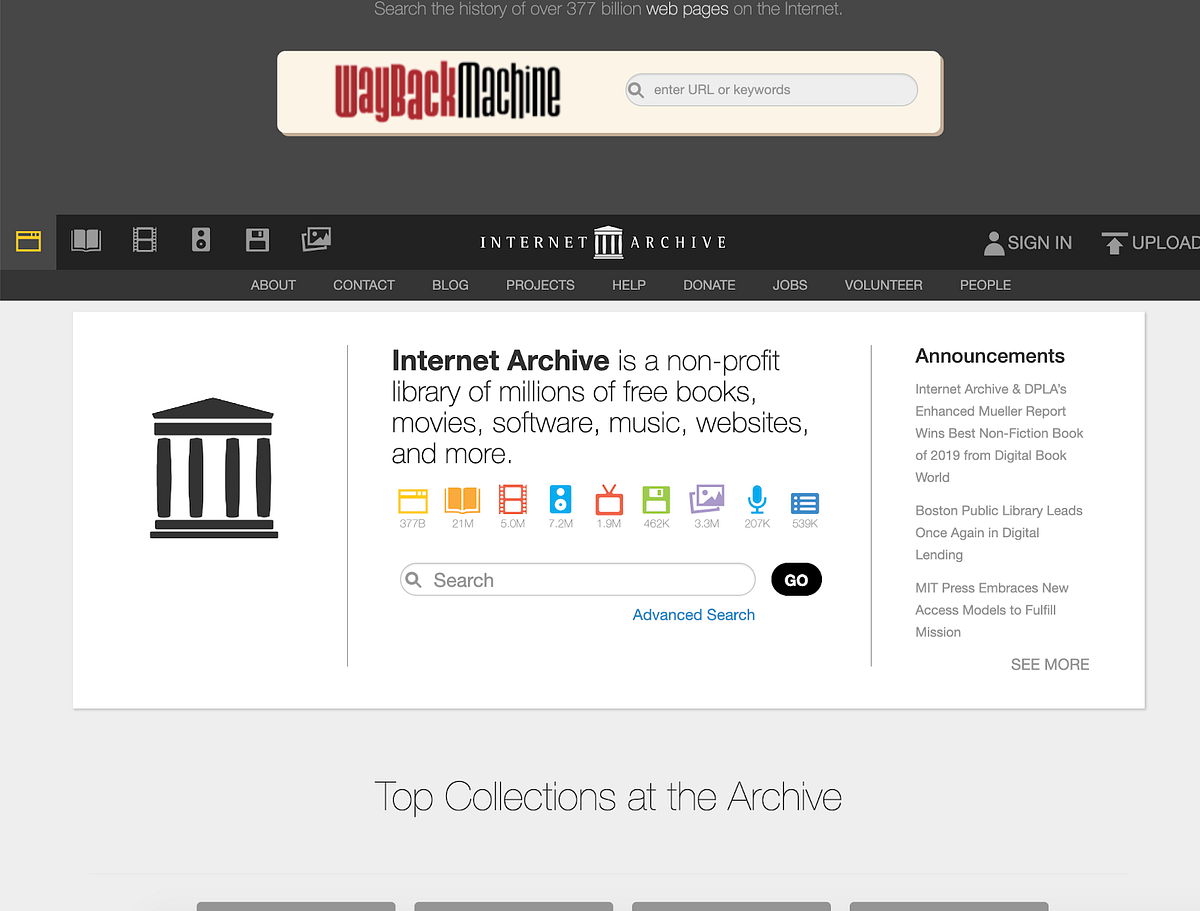 Critique on Archive.org. Archive.org is an internet archive is a… | by ...