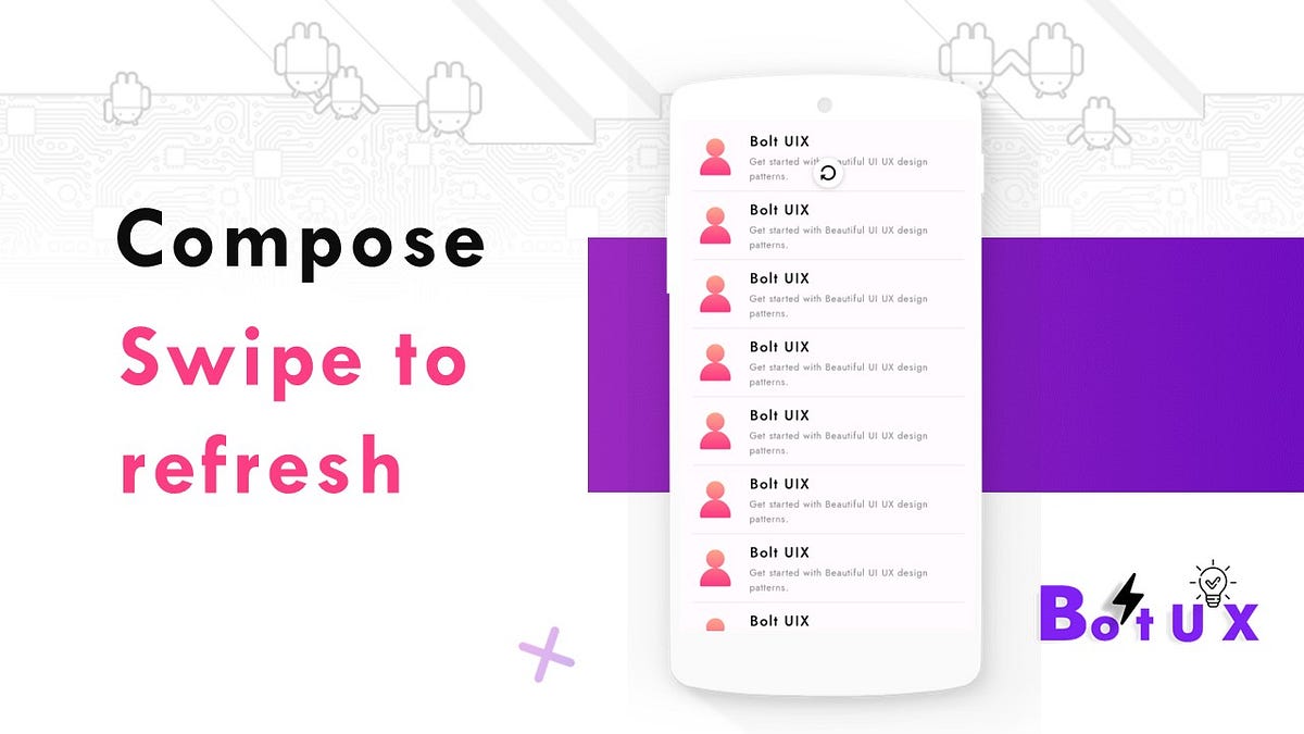 How to create swipe to refresh in Jetpack compose | by Boltuix | Medium