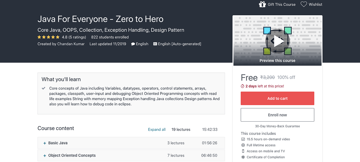 Java For Everyone — Zero to Hero | Free Premium Courses | by FresherCooker.in | FresherCooker ...