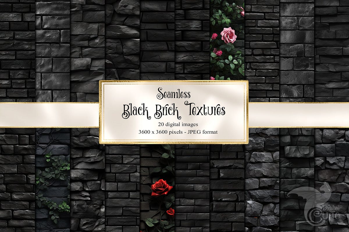 Black Brick Textures Free | by Spectralseer | Sep, 2024 | Medium