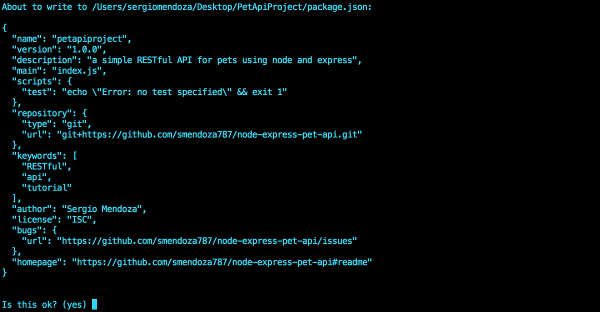 Building a RESTful API with Node and Express.js | by Sergio Mendoza ...