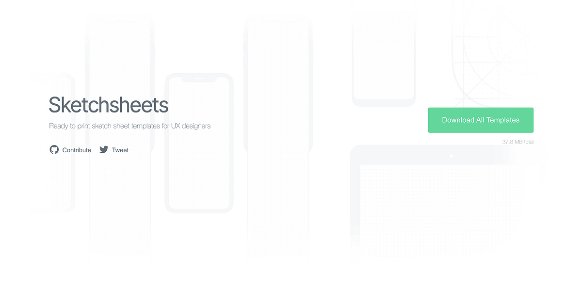 SKETCH SHEETS : Wireframes papier - Clement MONDARY - Medium