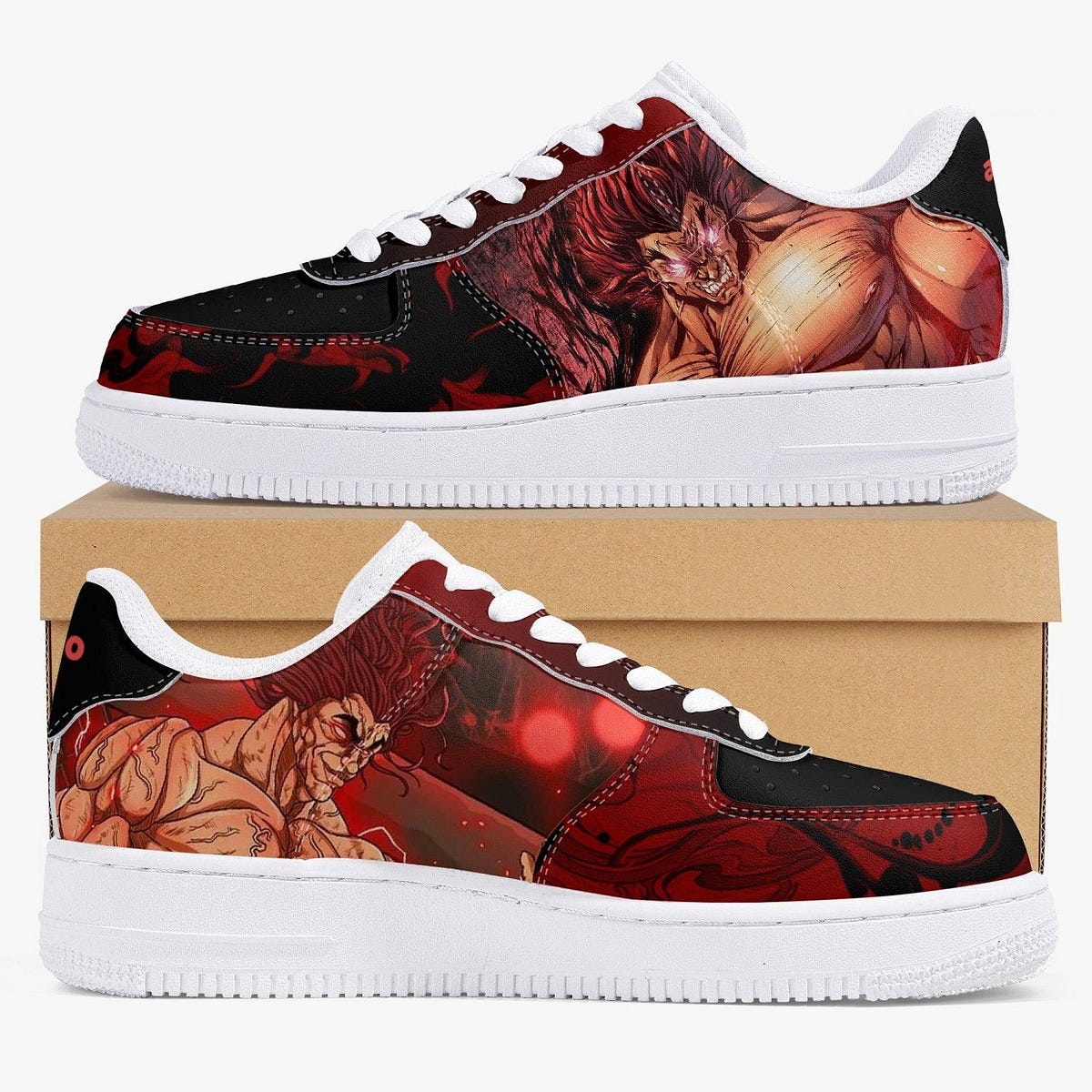 Baki Yuujiro Air Force 1 Anime Shoes | by PodAnime | Dec, 2023 | Medium