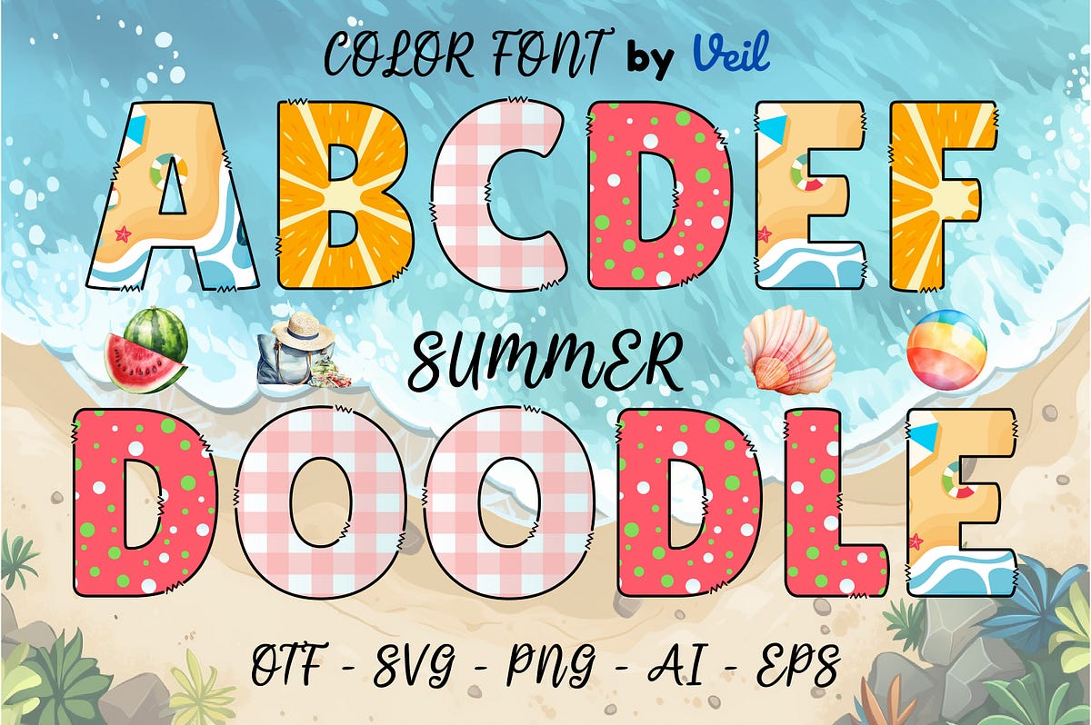 Summer Font - Seraphinaspectrum - Medium
