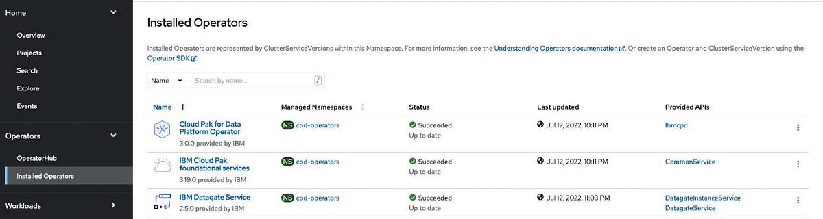 The fire-new installation way for Db2 Data Gate in Cloud Pak for Data 4 ...