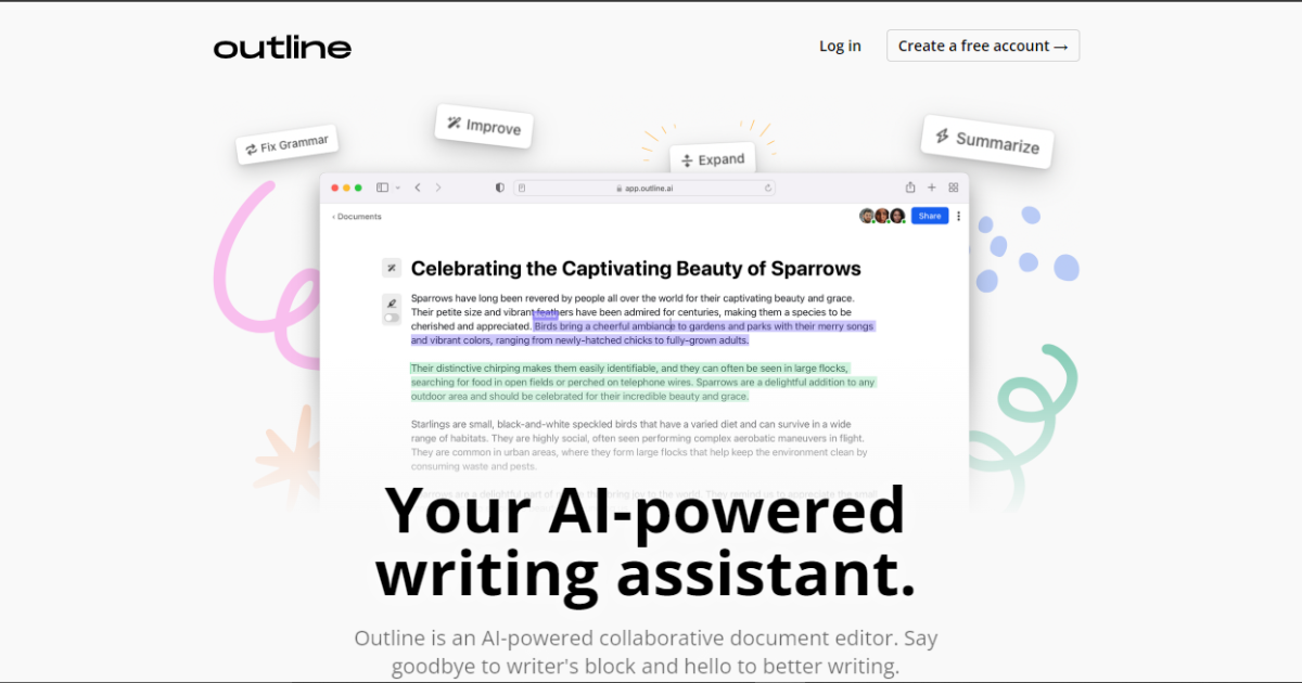 Enhancing Teamwork with Outline AI: AI-powered collaborative document editor | by TheSecretAi ...