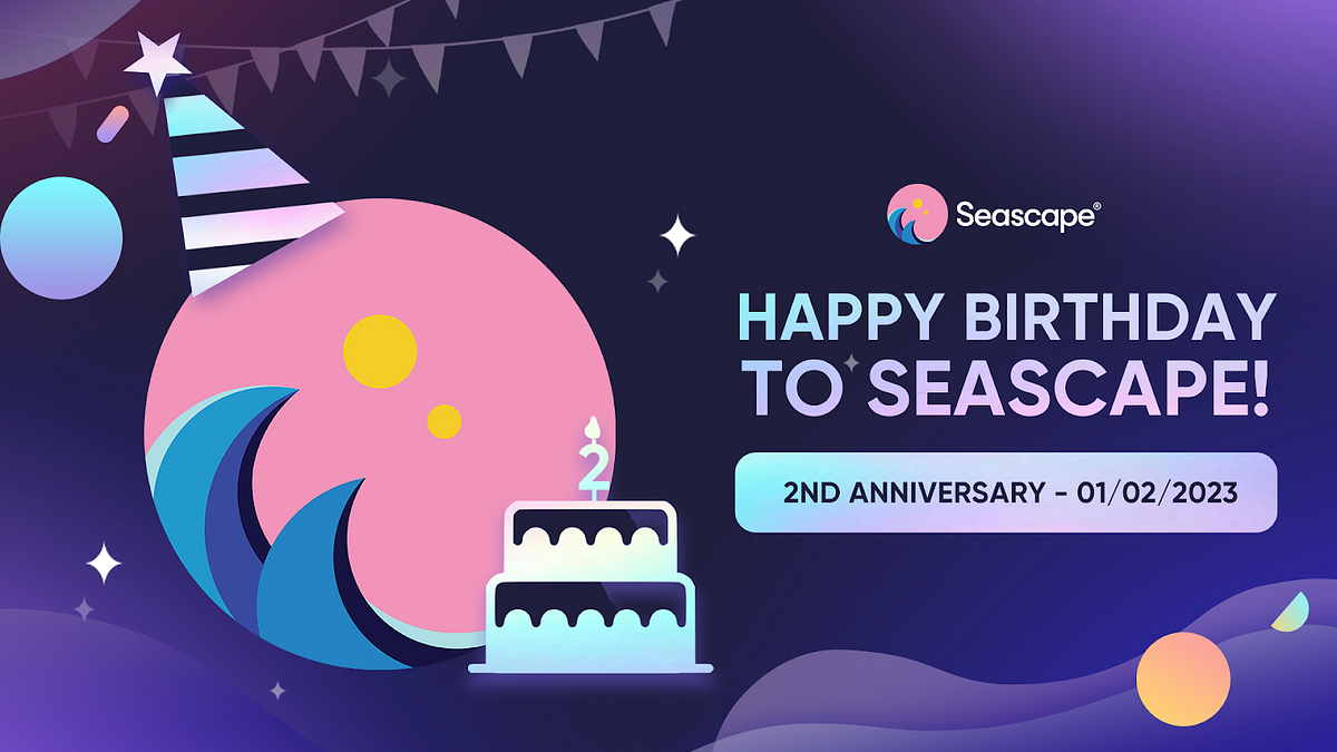 Seascape Second Anniversary Campaigns | by Seascape Network | Seascape Network | Feb, 2023 | Medium