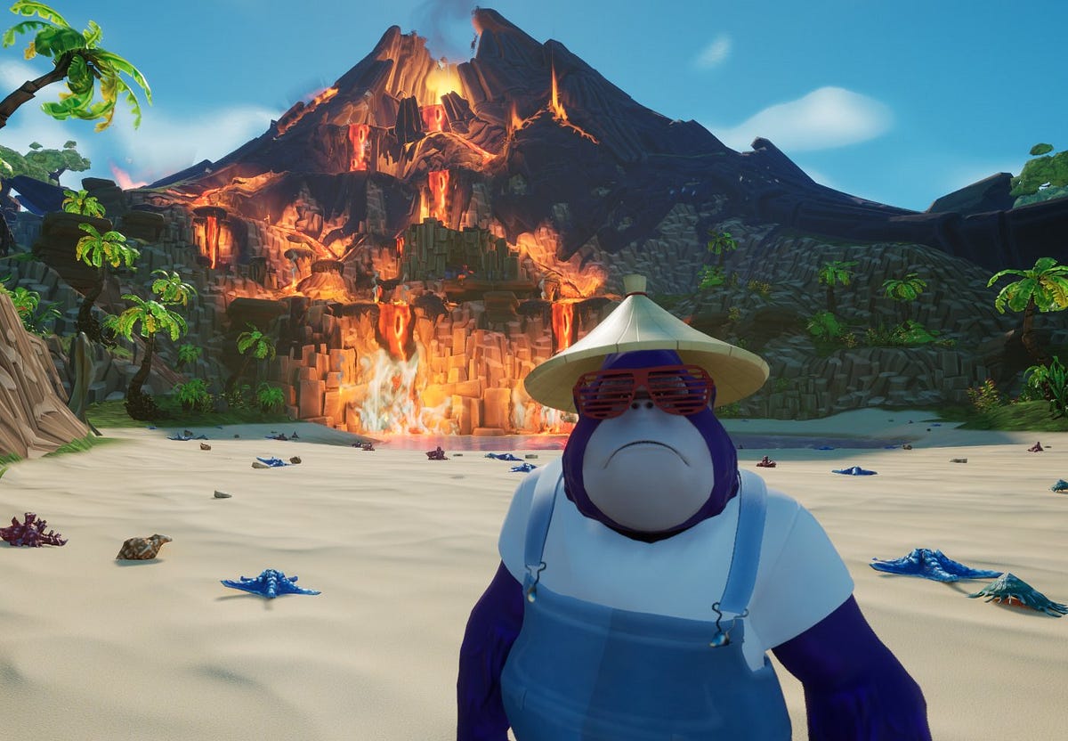 Degen Ape’s Volcanic Dance Party. Ever wonder how all the fams arrived on… | by cryptolink ...
