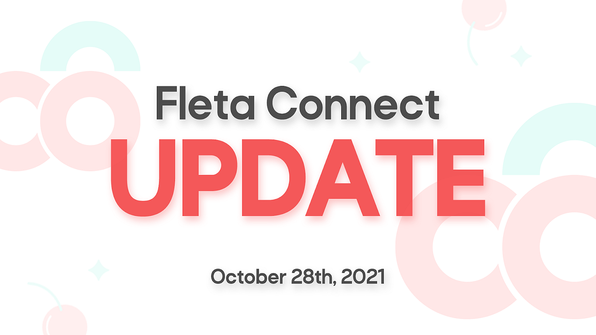 Updates on Fleta Connect (October 28th, 2021) | by MEVerse | MEVerse ...