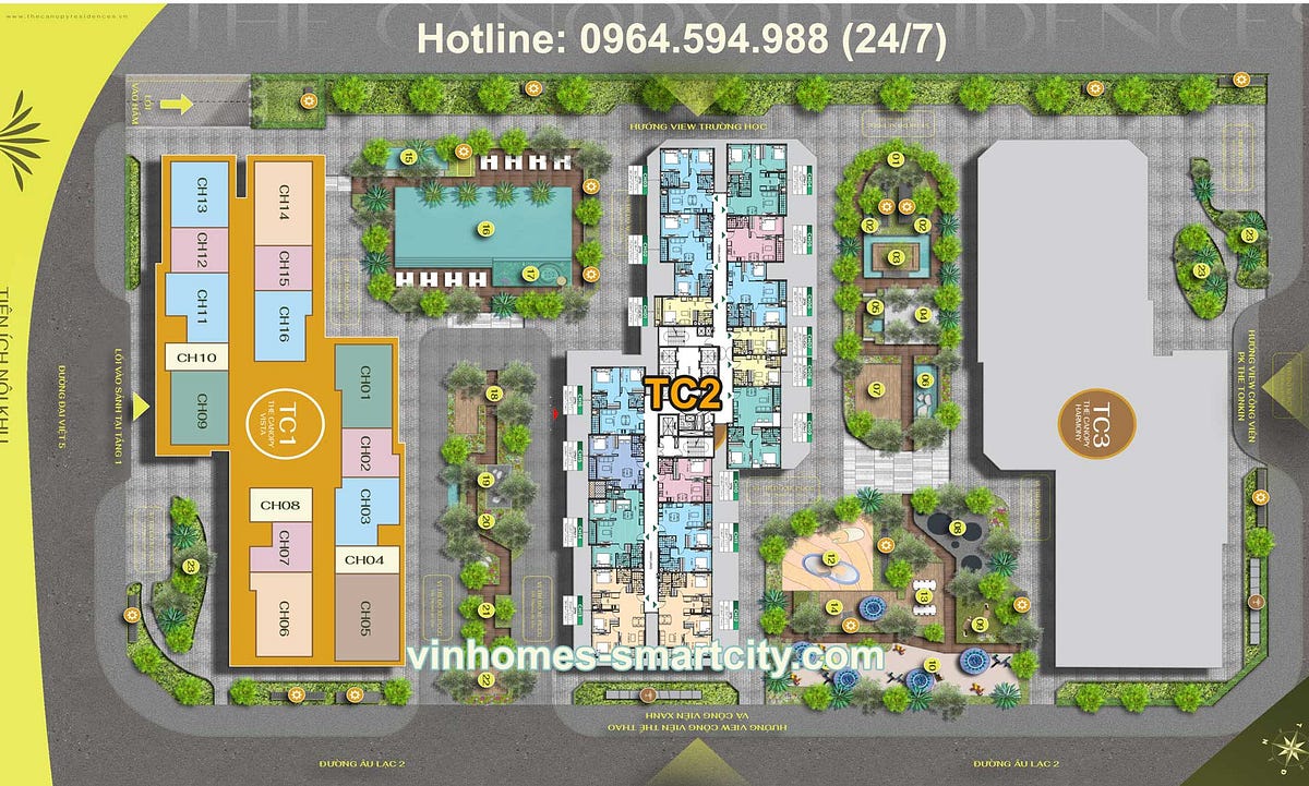 Chung cư The Canopy Residences mở bán 3 tòa căn hộ TC1, TC2, TC3 | by Hiệp Phát Land | Mar, 2024 ...