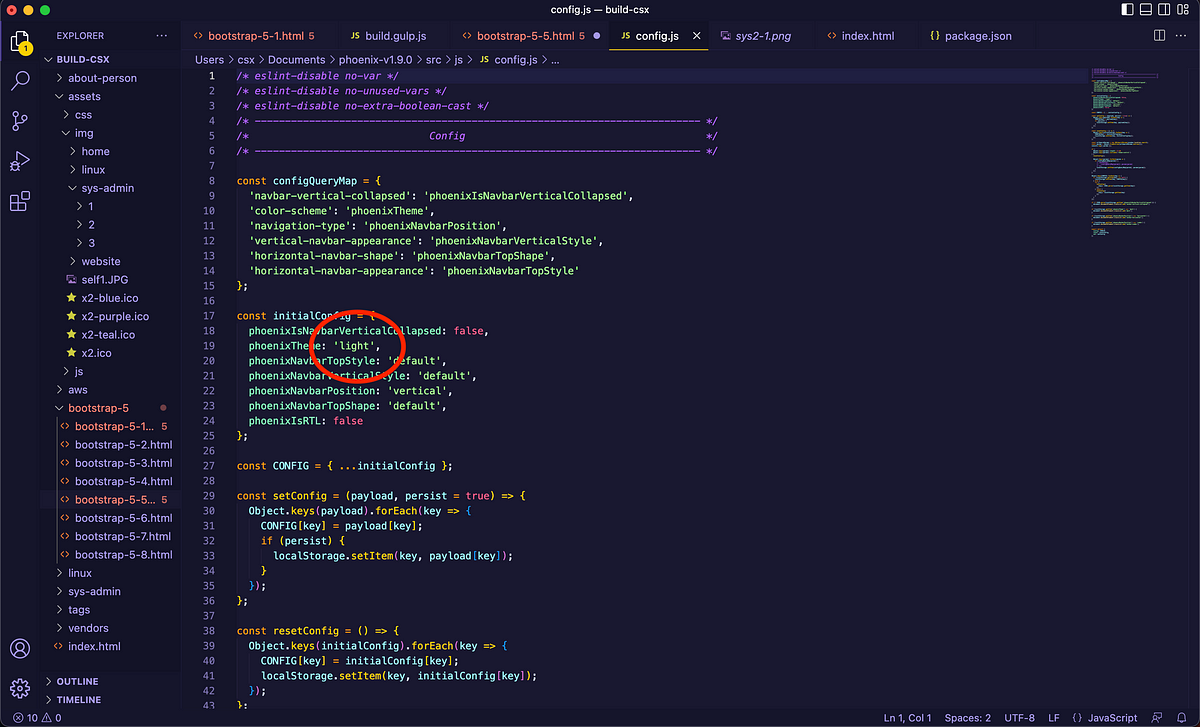 How To Create Your Website With The Phoenix Bootstrap 5 Theme And Nodejs Send Website Files 3930