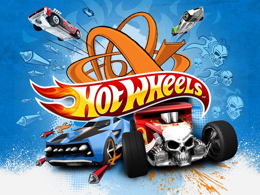 Hot Wheels Flame Logo