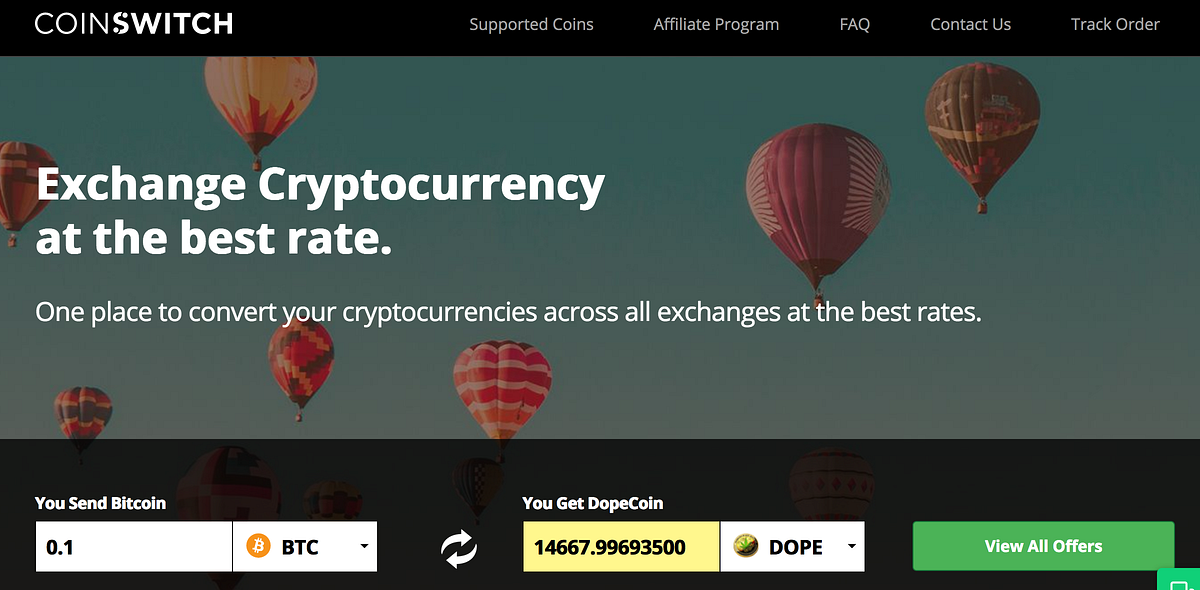 How to buy DopeCoin (DOPE) on CoinSwitch | by CoinSwitch | CoinSwitch ...
