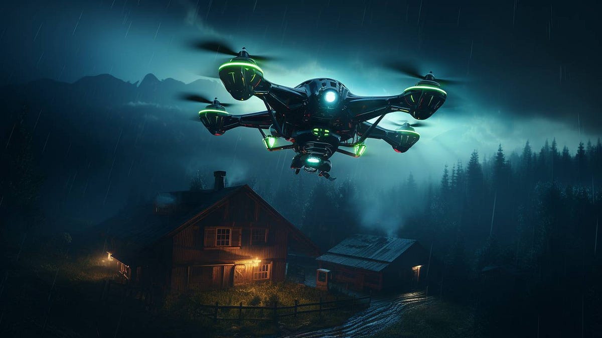 How to Spot a Police Drone at Night: Unveiling Techniques for Nocturnal ...