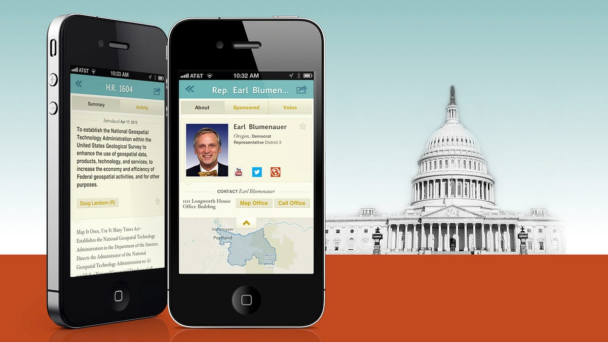 Congress for iOS by Sunlight Foundation Q&A | by Mapbox | maps for ...