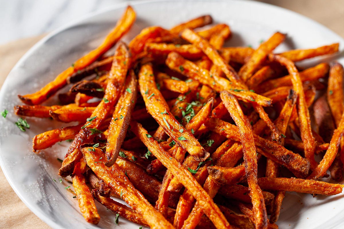 Crispy Baked Sweet Potato Fries: Healthy Comfort Food | by Hello Meals ...