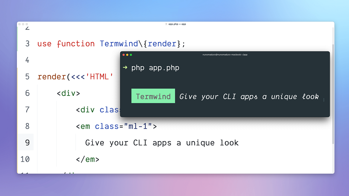 Style your CLI applications with Termwind - Developers Keep Learning - Medium