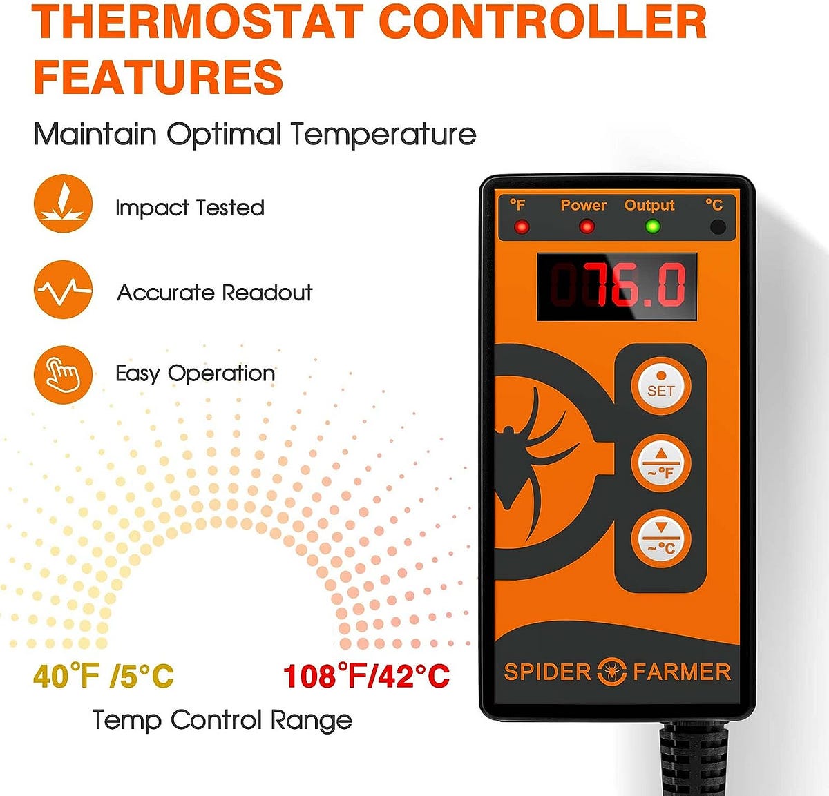 Spider Farmer Seedling Heat Mat & Controller Set — The Ultimate Indoor ...