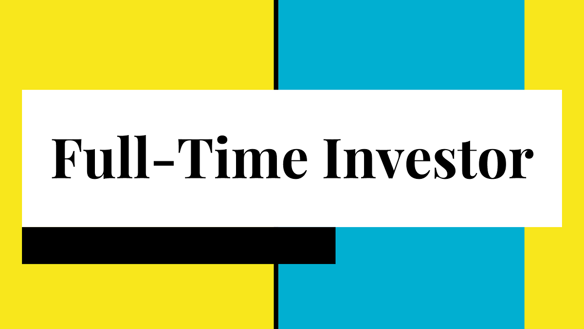 Pensiun Dini dan Menjadi Full Time Investor | by Hendy Harnio | Medium