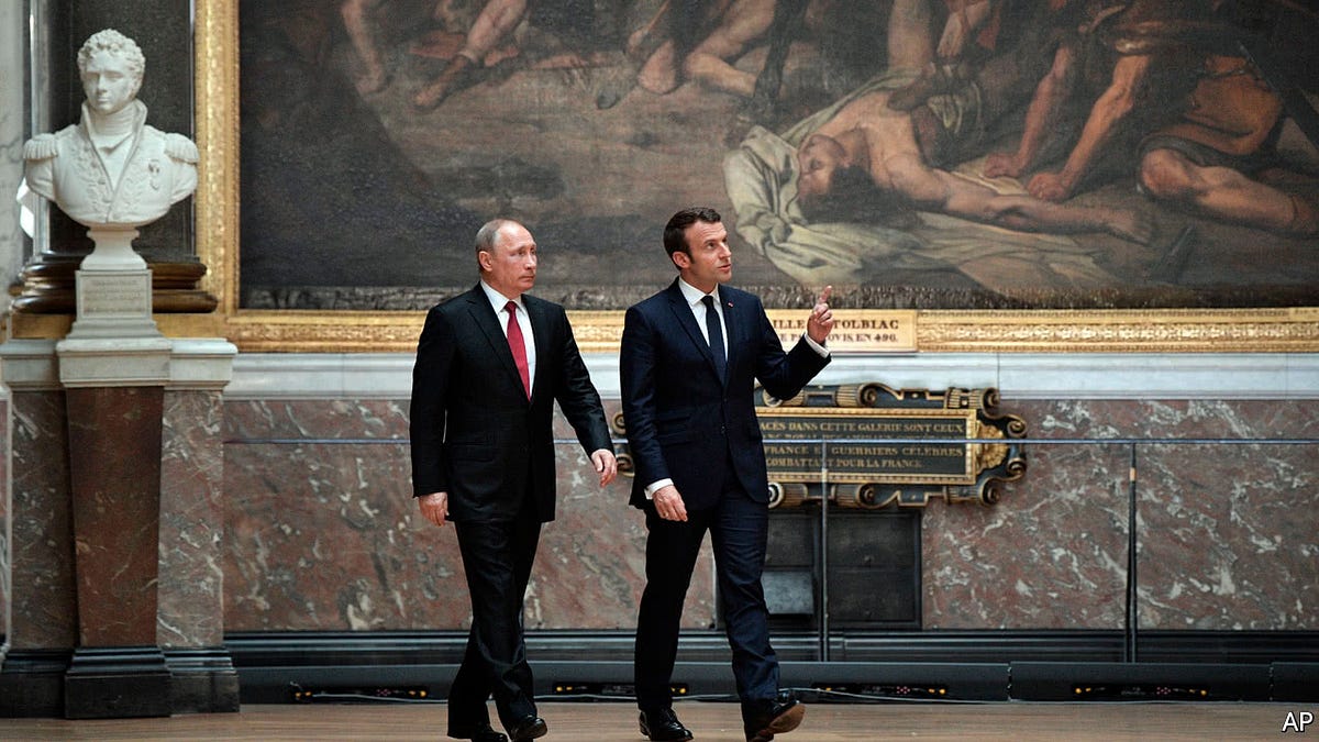 Emmanuel Macron confronts Vladimir Putin — analysis | by Biodun Iginla ...